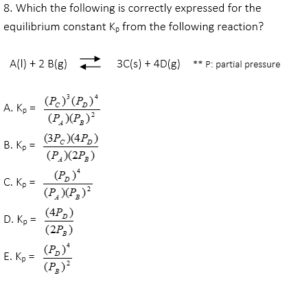 30 Chemical Equilibrium Practice Problems for DAT Prep