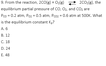 30 Chemical Equilibrium Practice Problems for DAT Prep